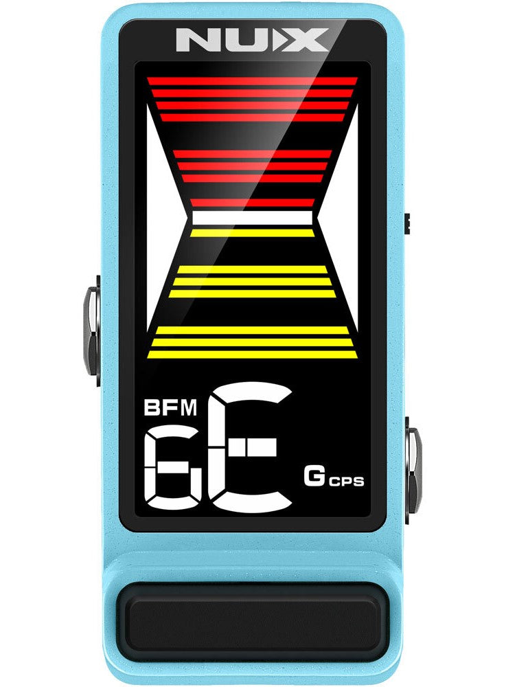 Nux Mini Core Series MKII "Flow Tune" Mini Tuner Pedal in Sky Blue ...