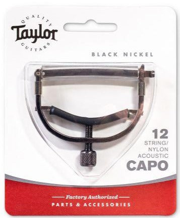 Taylor 12-String Capo - Black Nickel – The Guitar Centre
